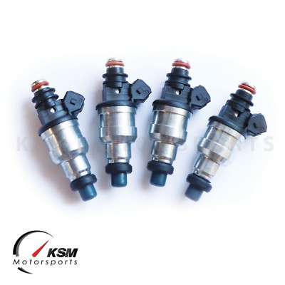 Set of 4 440cc Fuel Injectors for EVO 7 8 9 RX-7 FC3S 13B 20B 4AGE ...