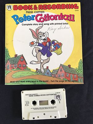 Peter Cottontail Easter Bunny Candy Eggs Peter Pan Read Along Book and ...