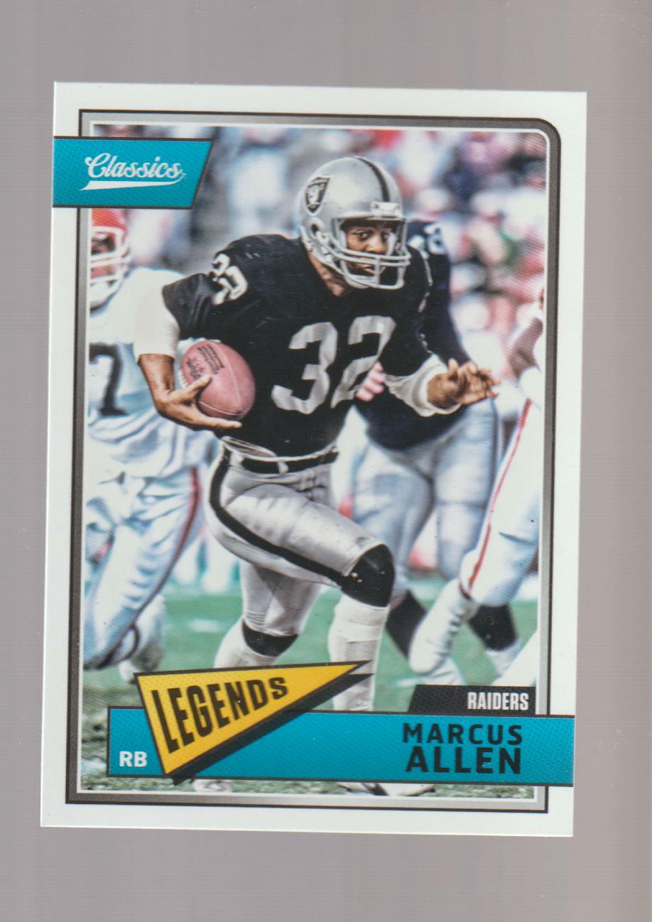 2018 Panini Classics #138 Marcus Allen card, Kansas City Chiefs HOF | eBay