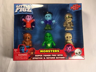 Little Figs Monsters Super Tough Figz with Stretch & Return Action ...