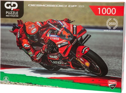 Ducati Corse Puzzle Game 1000 Pieces Motogp Pecco Bagnaia #1 ...