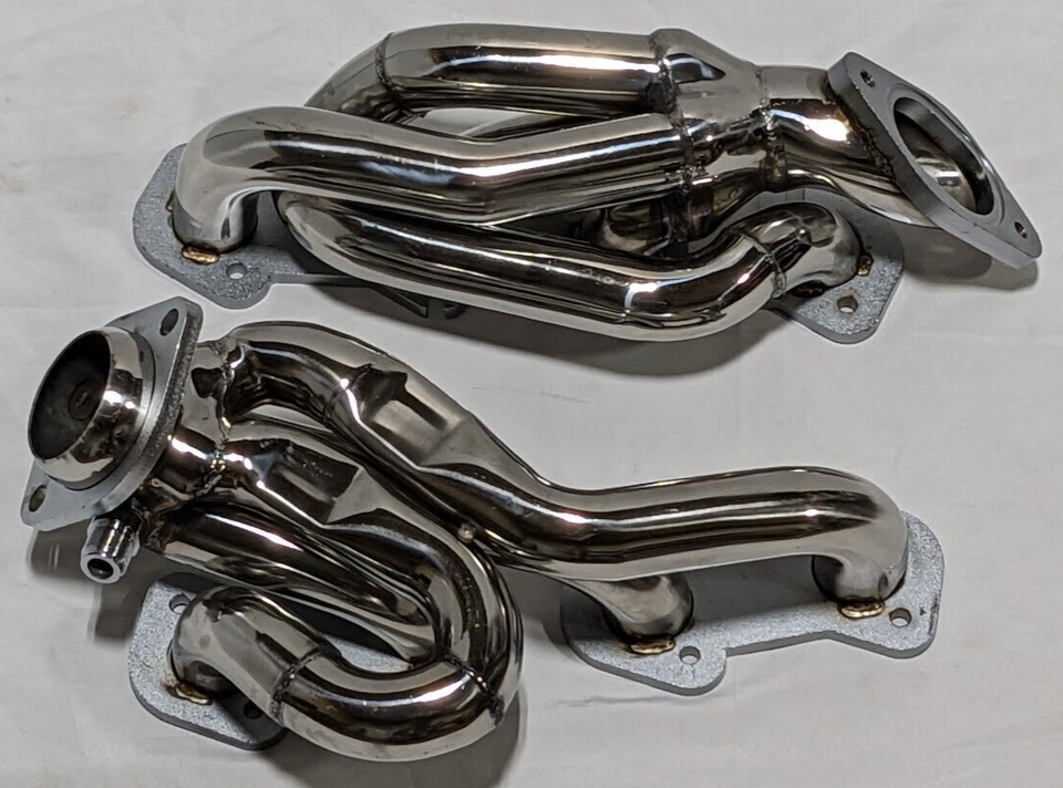 Stainless Steel Shorty Exhaust Headers for 1996-04 Ford Mustang GT 4.6L ...