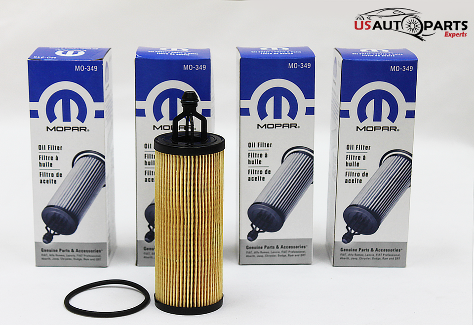 MOPAR- Oil Filter- 68191349AC -Jeep Chrysler Dodge Ram 3.2L 3.6L- 6 ...