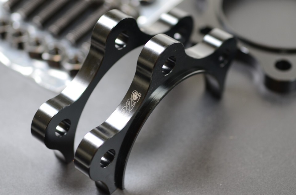 1320 Performance axle spacers for 00-09 s2000 ap1 ap2 stop click & Vib ...