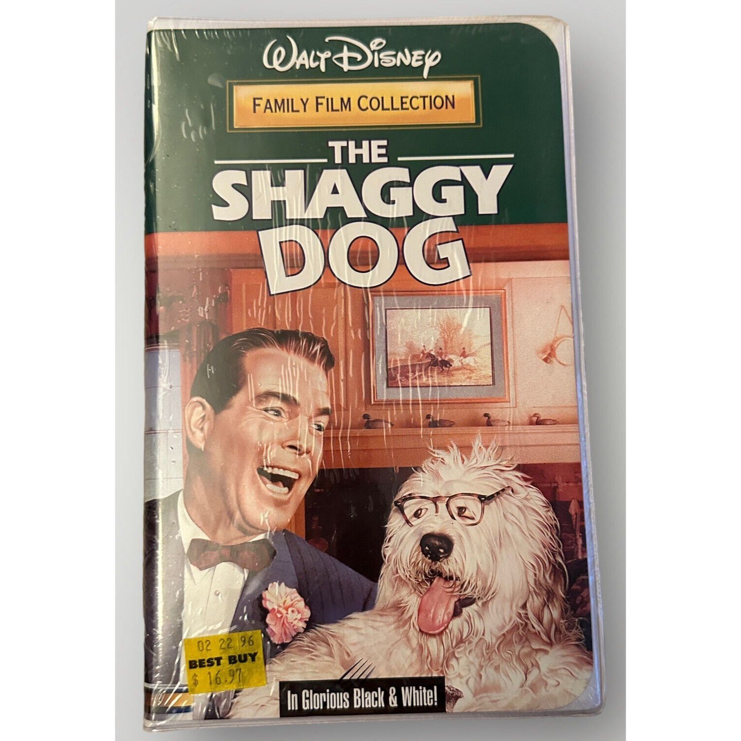 THE SHAGGY DOG VHS Walt Disney Family Film Collection **BRAND NEW ...