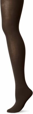 DKNY Women's Opaque Coverage Control Top Tights, Coffee Bean, Small ...