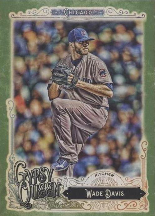 2017 Topps Gypsy Queen - Wade Davis #118 Green for sale online | eBay
