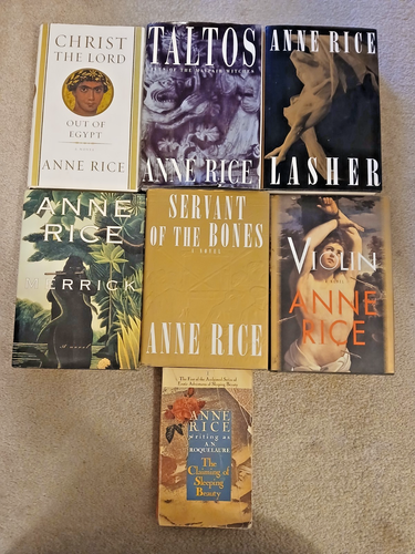 Ann Rice Book Lot | eBay