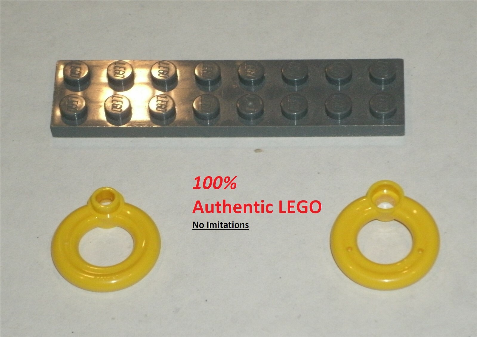 LEGO NEW Yellow Lifebuoy with Hollow Stud (2x) 3034024 4527354 Brick ...