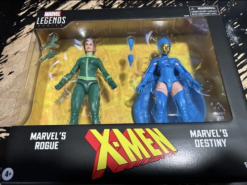 Hasbro Marvel Legends Series Marvel Rogue And Destiny X-Men Comics 5.9 ...