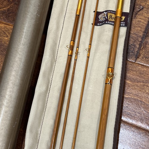 Vintage Heddon Expert #125 - 9' - 2 1/2 F - HCH or D Split Bamboo Fly ...