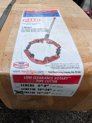 Reed Low Clearance Rotary Pipe Cutter LCRC16s | eBay