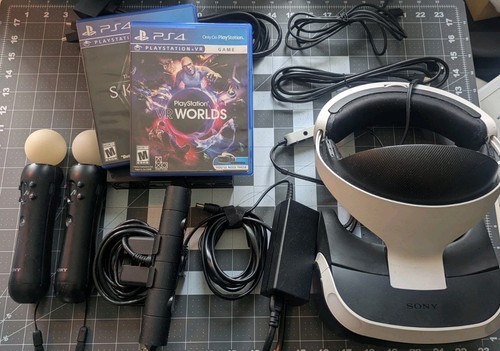 Sony Playstation 4 VR Headset Bundle - Skyrim PSVR Worlds | eBay