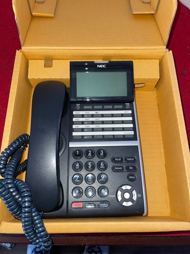 NEC 24 Button Desk Black Office Display Phone DT400 Series DTZ-24D-3 ...