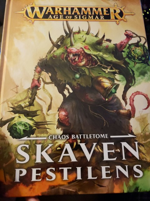 Skaven Pestilens Chaos Battletome Warhammer Age of Sigmar Book 2016 for ...