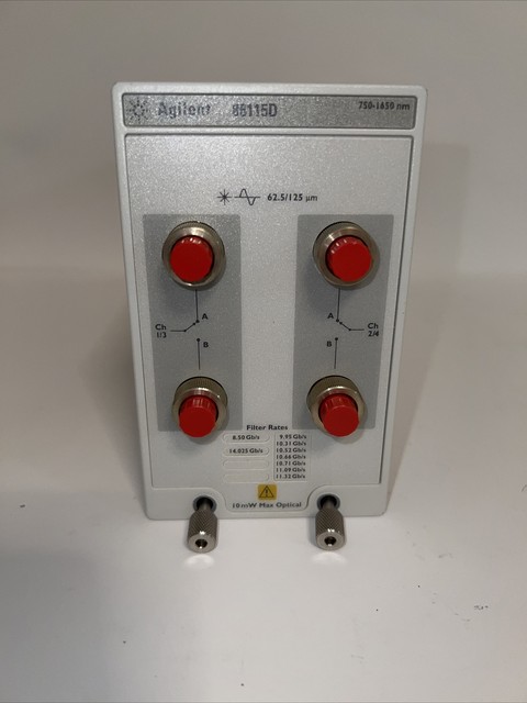 Keysight 86115D Multiple Optical Port Module 20 GHz BW Opt. 282 IRC for ...