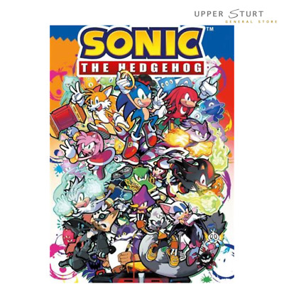 Sonic The Hedgehog Sonic Comic Characters Poster 250 Size 61 x 91.5cm ...