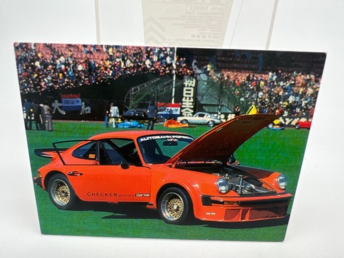 CHECKER PORSCHE Super car card Japanese Vintage Rare F/S | eBay
