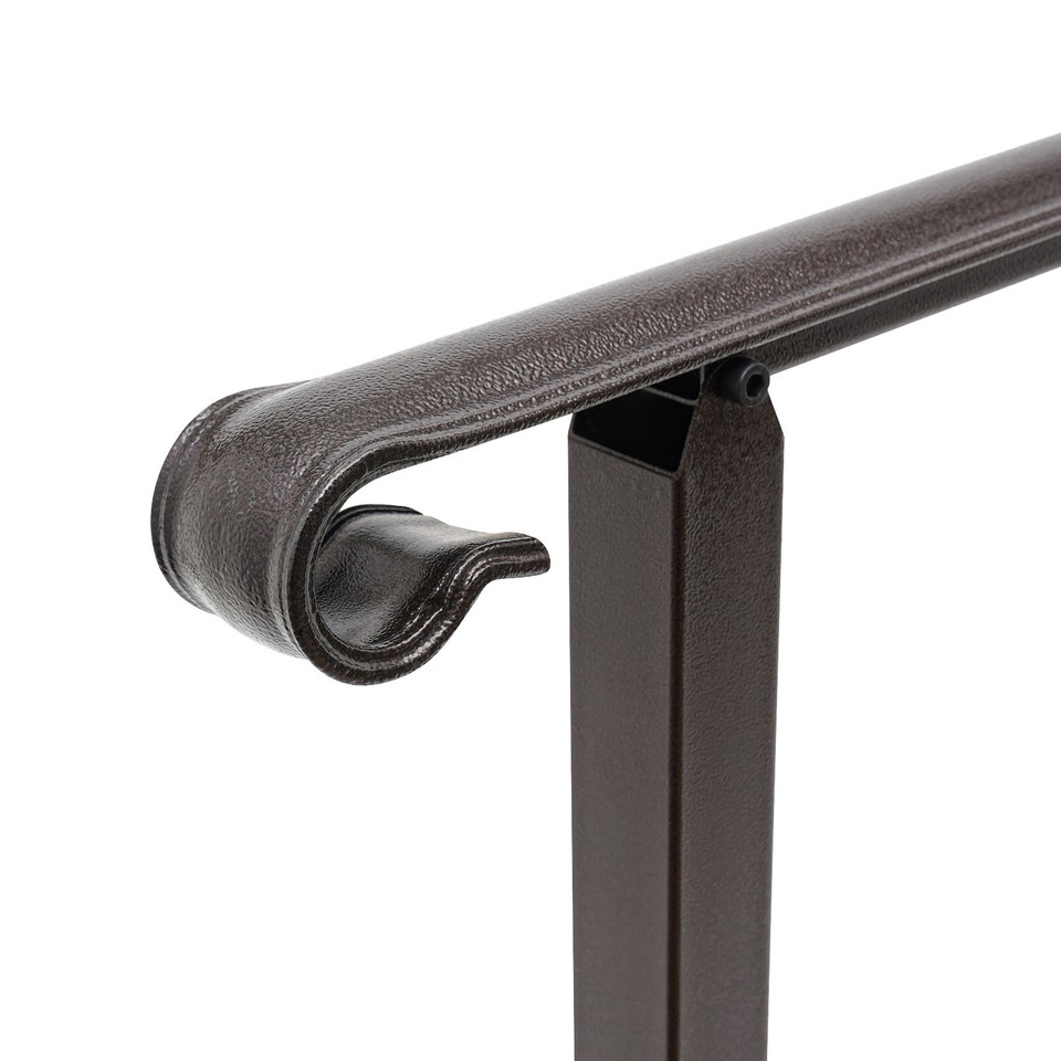 Handrails for Outdoor Carbon Steel Staircase Handrail 3-Step Handrail ...