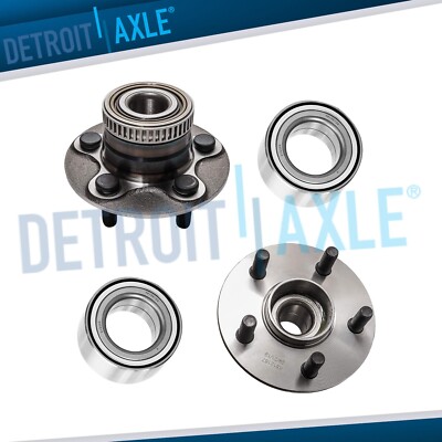 4pc Front Wheel Bearings Rear Hub Bearings for Chrysler PT Cruiser ...