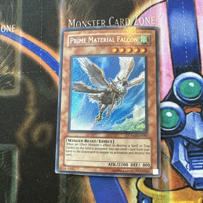 YuGiOh CRMS-EN082 Prime Material Falcon Unlimited Secret Rare | eBay