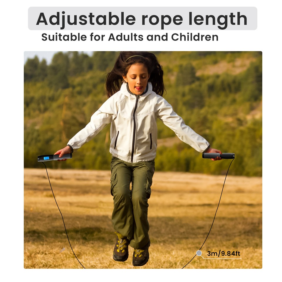 Skipping Rope W/Counter Professional Skipping Rope Children Adults ...