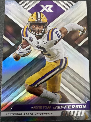 2023 Panini Chronicles XR Draft Picks Justin Jefferson #5 LSU Card! D80 ...