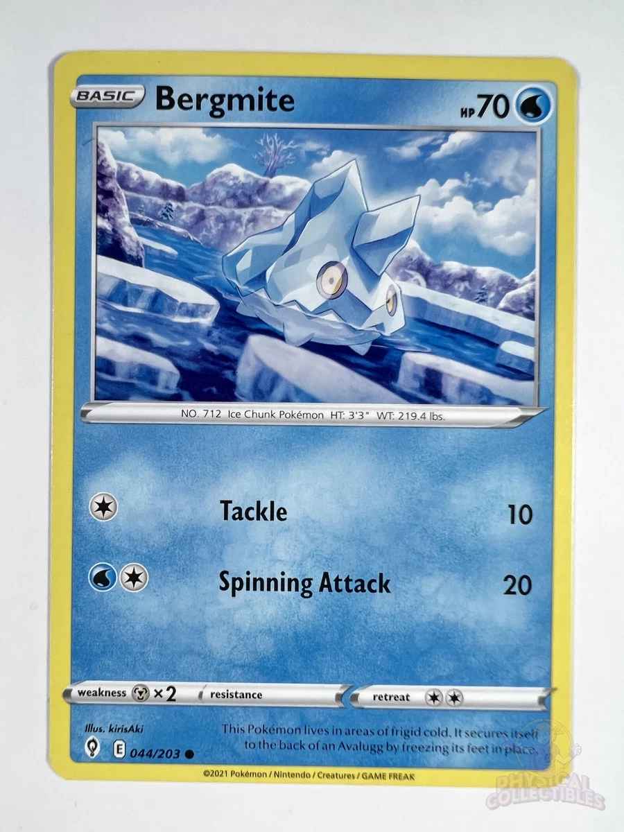 Bergmite Evolution Card