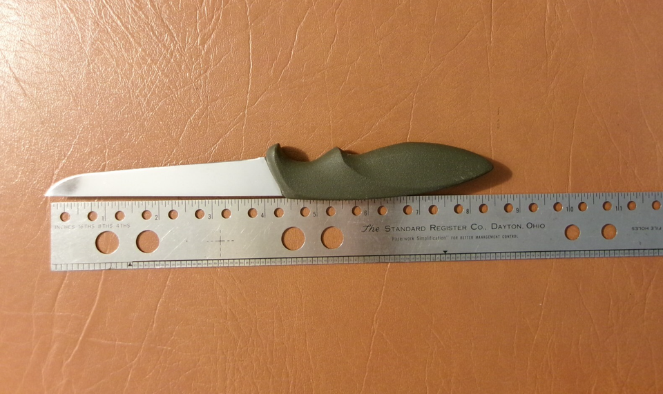 GERBER MINI MAGNUM FIXED BLADE HUNTING KNIFE LEATHER SHEATH | eBay