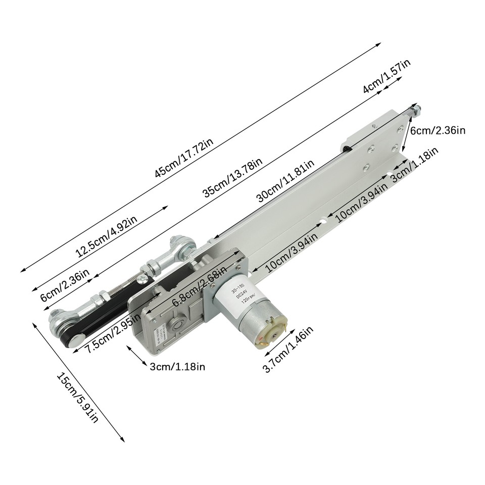 Reciprocating Cycle Linear Motor Adjustable Stroke Linear Actuator 20 ...
