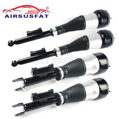 4pcs Front Rear For Mercedes W222 S class Air Suspension Shock Strut ...
