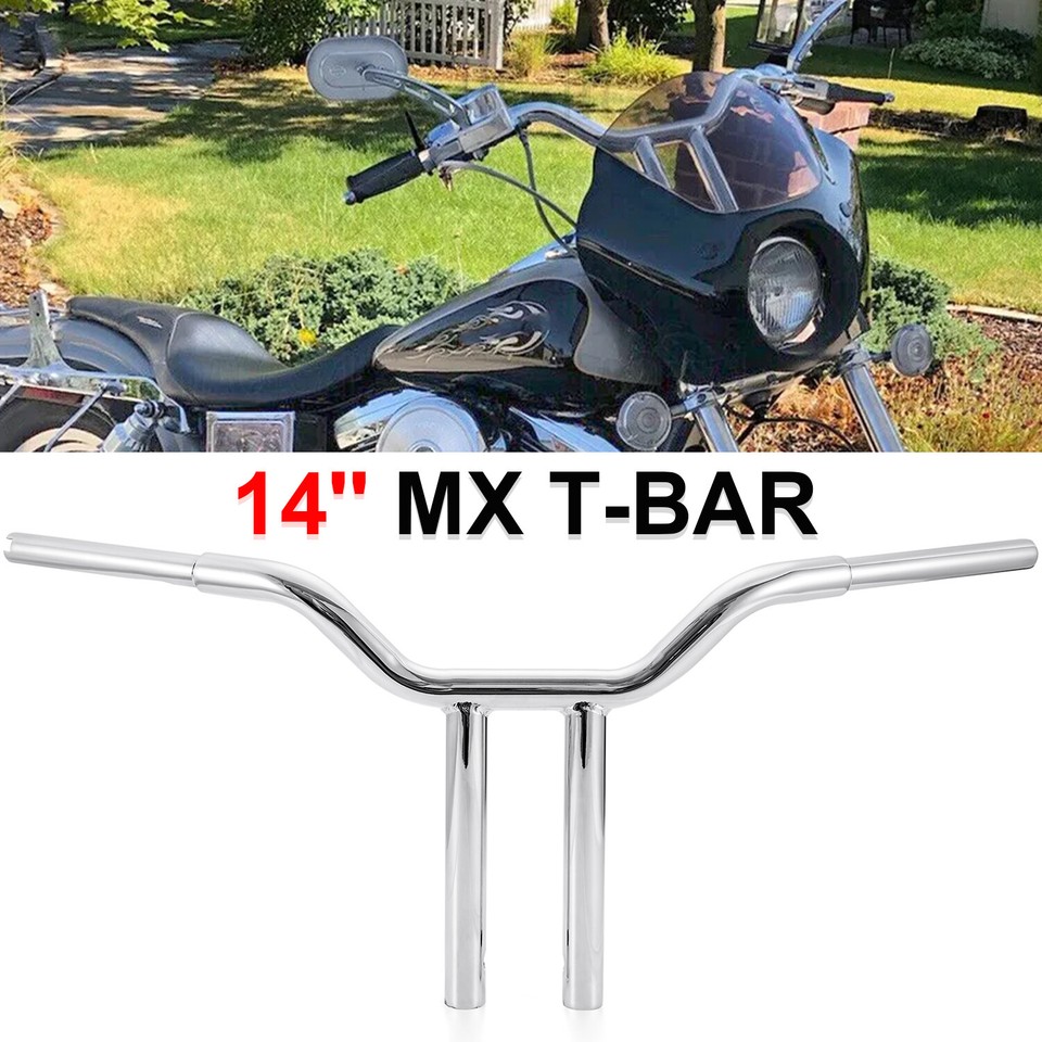 10" 12" 14" 16" MX-T Bars Handlebar For Harley Sportster XL Iron 883 ...