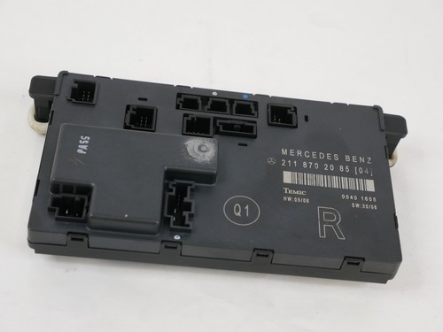 03-09 MERCEDES-BENZ W211 E350 FRONT RIGHT PASSENGER DOOR CONTROL MODULE ...