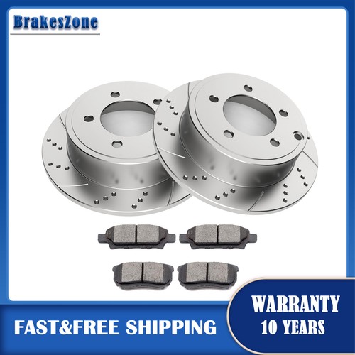 REAR Brake Rotors Pads fit for Jeep Patriot Compass Dodge Caliber ...