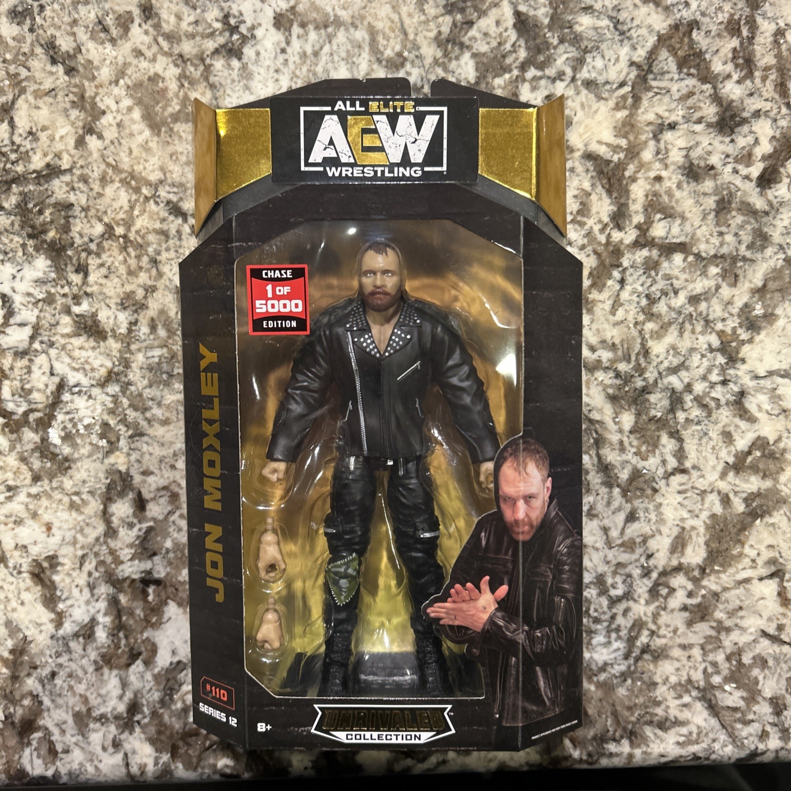 Jazwares AEW Chase Jon Moxley Figure Series 12 #110 SEALED 1 of 5000 ...