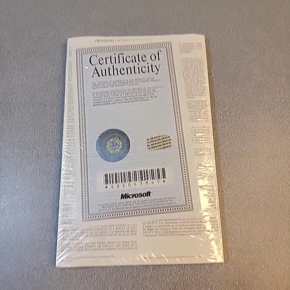 Microsoft Windows Sound System Software User's Guide COA | eBay