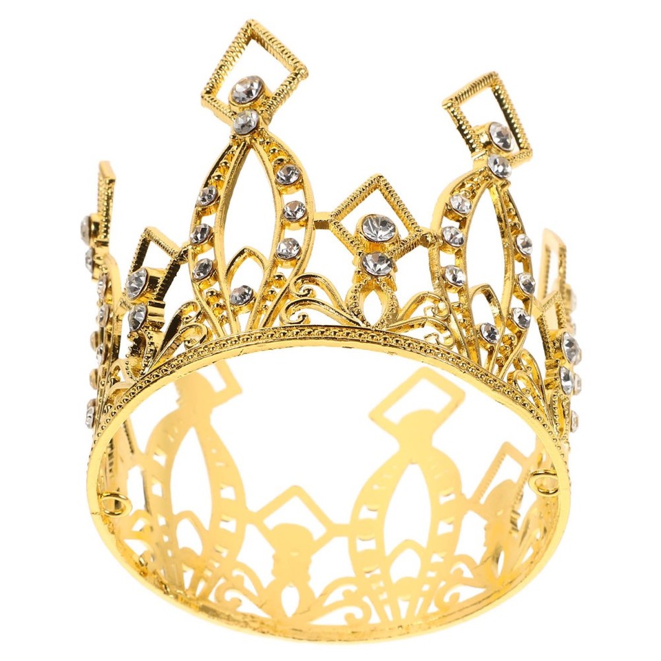 Golden Alloy Cake Decoration Cake Topper for Wedding Dessert Table ...