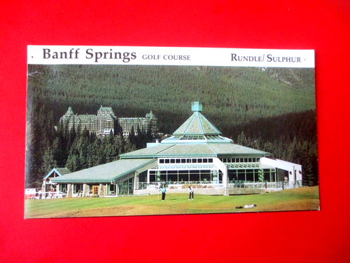 vtg - Golf Scorecard - BANFF SPRINGS GOLF COURSE gc - Canada | eBay
