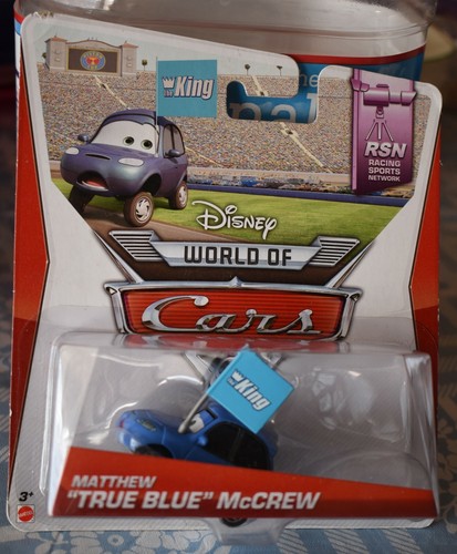 Disney Pixar Cars MATTHEW " TRUE " McCREW RSN Series NEW | eBay