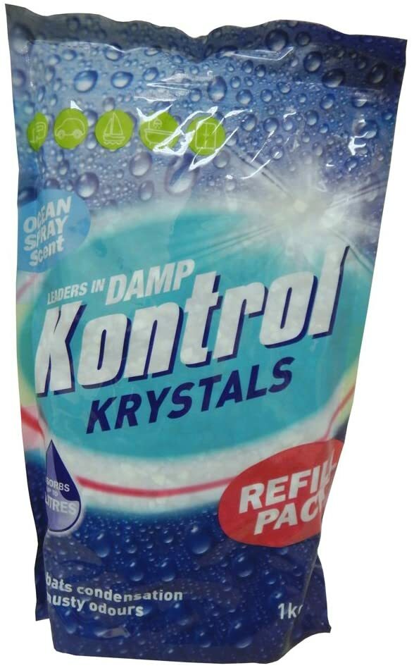 Kontrol Refill Moisture Trap Damp Mould Absorber Krystals Economic Pack ...