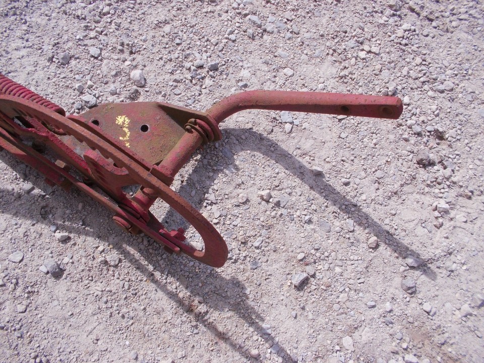 Farmall IH Cub tractor rear spring loaded implement hand lift | eBay