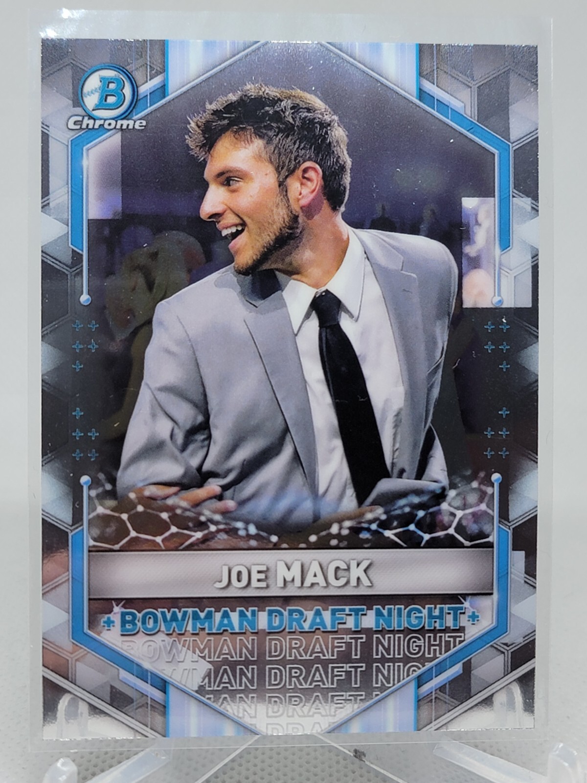 2021 Bowman Draft Chrome Joe Mack Draft Night BDN3 Marlins D5F | eBay
