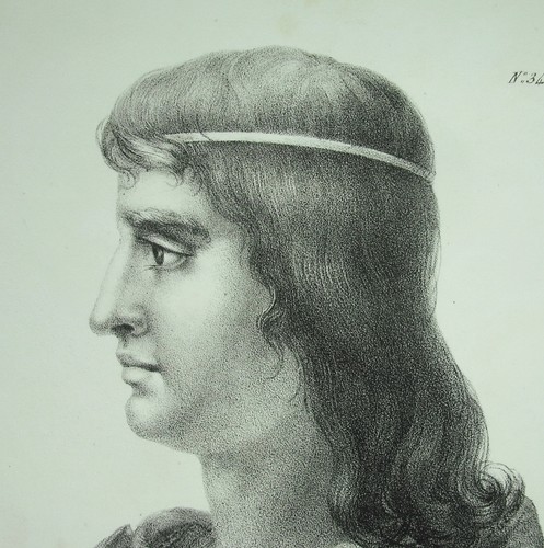 Antique Print Louis V The Idler King Francs Carolingian Dynasty ...