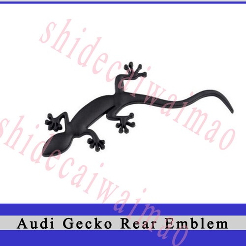 For Audi Quattro Gecko Rear Emblem Side Sticker Boot Trunk Badge Logo ...