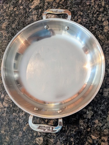 All-Clad METAL CRAFTERS Stainless Steel- Saute Pan - 2 HANDLES - 10.5 ...