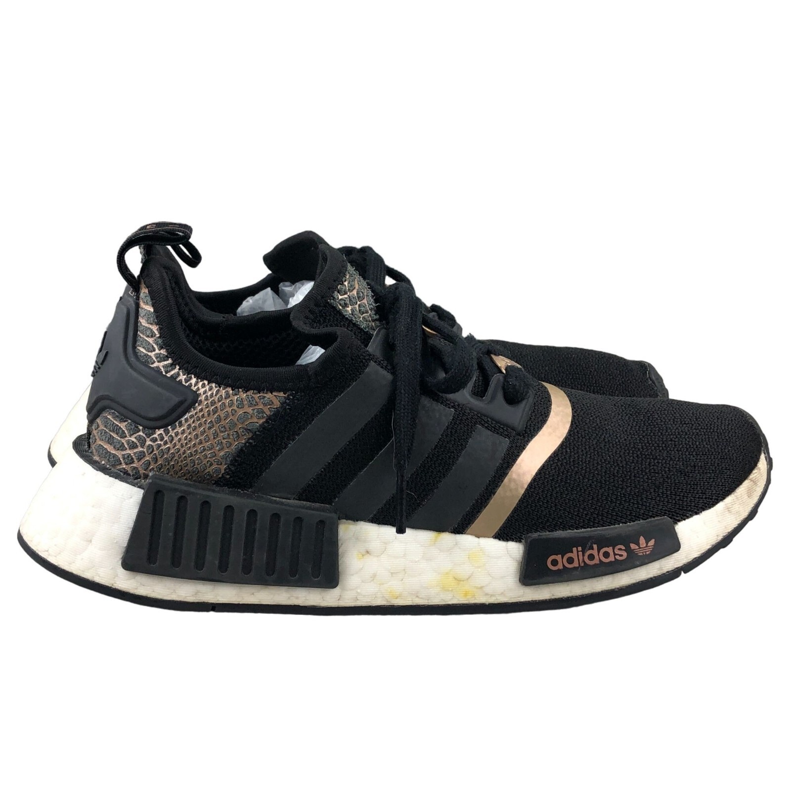 ADIDAS Originals Women's 7 NMD R1 Black Rose Gold Lac… - Gem
