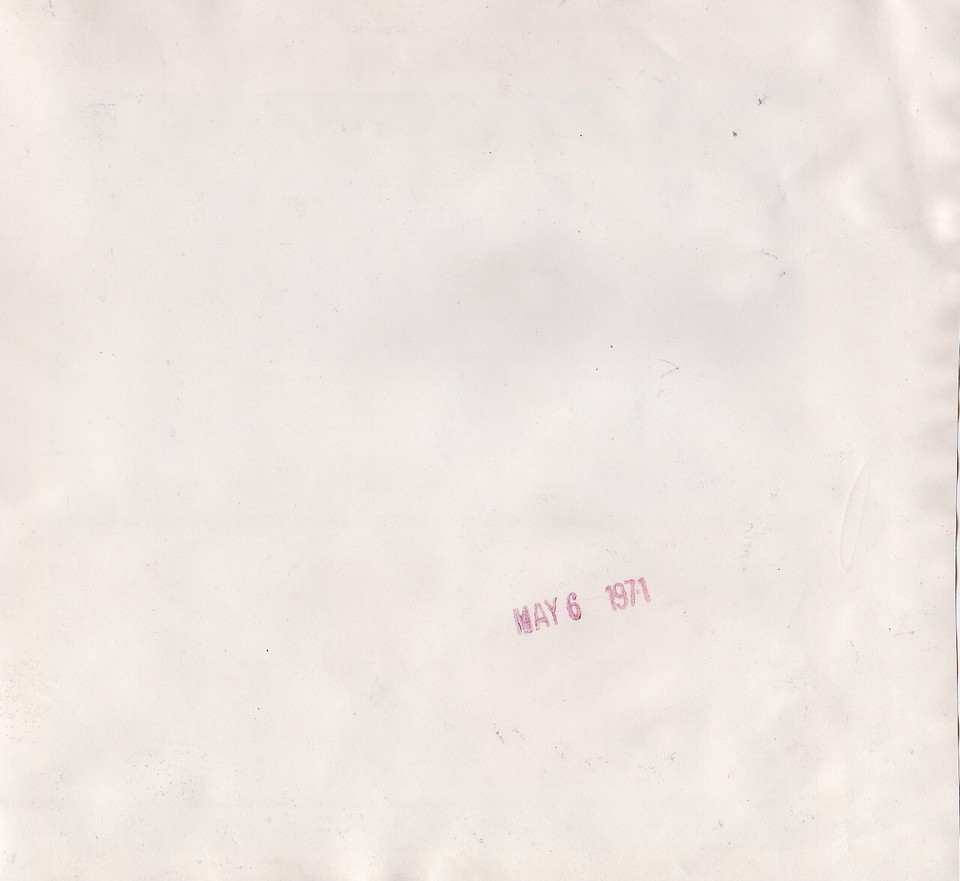 APOLLO 14 Astronaut ALAN SHEPARD & AMERICAN FLAG ON MOON * VINTAGE 1971 ...