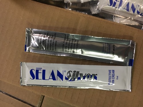 Selan + Barrier Cream Zinc Oxide Formula Skin Protectant Box of 144 8 ...