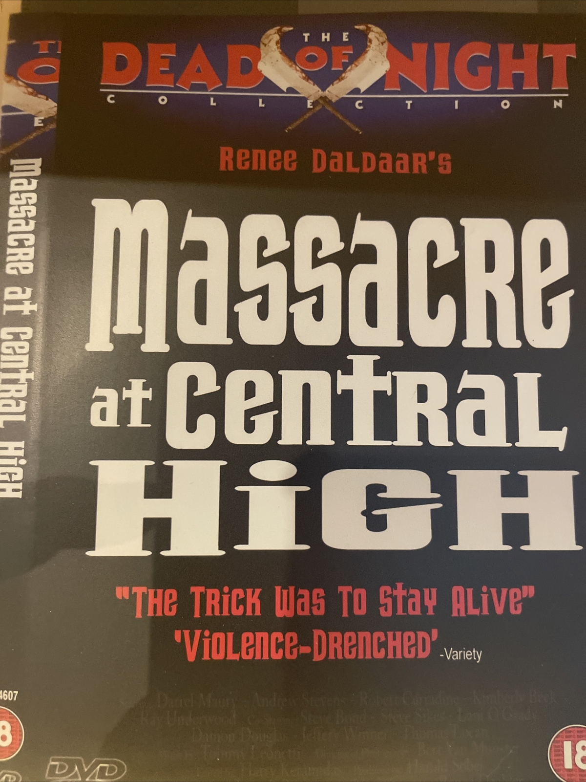 MASSACRE AT CENTRAL HIGH PAL DVD 70s Revenge Robert Carradine | eBay