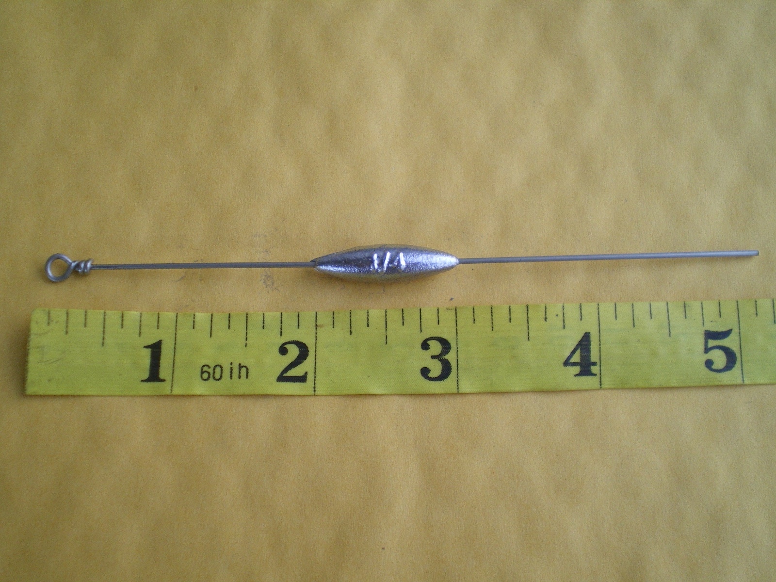 10 PCS. STRAIGHT DOWN BOTTOM BOUNCER SINKER, 1/4 OZ. W/S. STEEL WIRE ...